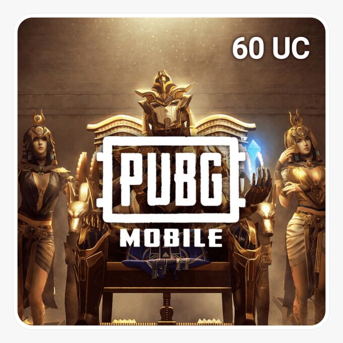 PUBG Mobile 60 UC Card – Shefo Games Store